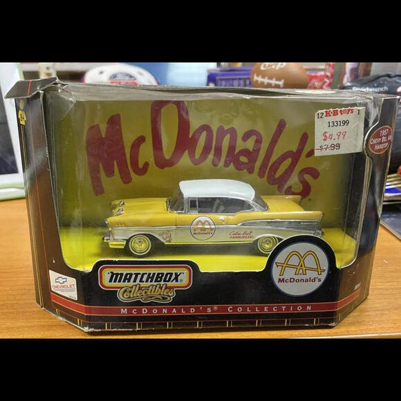 Toys | 143 Scale Die Cast Matchbox 1957 Chevy Bel Air Mcdonalds Collection | Poshmark